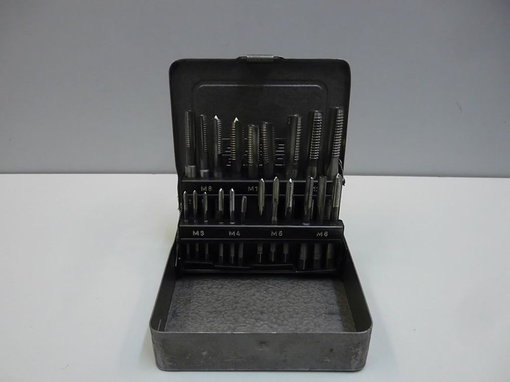 Gewindebohrer Satz M3 M4 M5 M6 M8 M10 M12 | Kaufen auf Ricardo