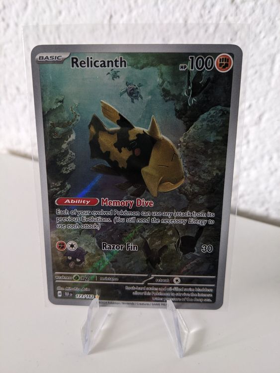 Pokemon Temporal Forces - Relicanth 173/162 ( EN ) ab 1Fr!! | Kaufen auf Ricardo