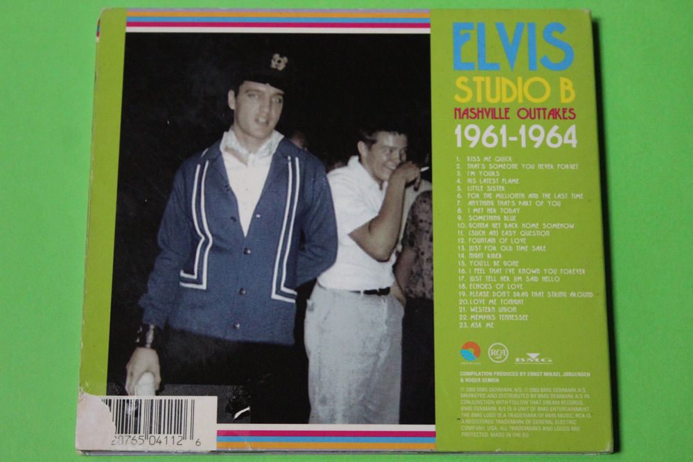 ELVIS PRESLEY: STUDIO B OUTTAKES 1961-1964 FTD CD (Gebraucht) in Tübach ...