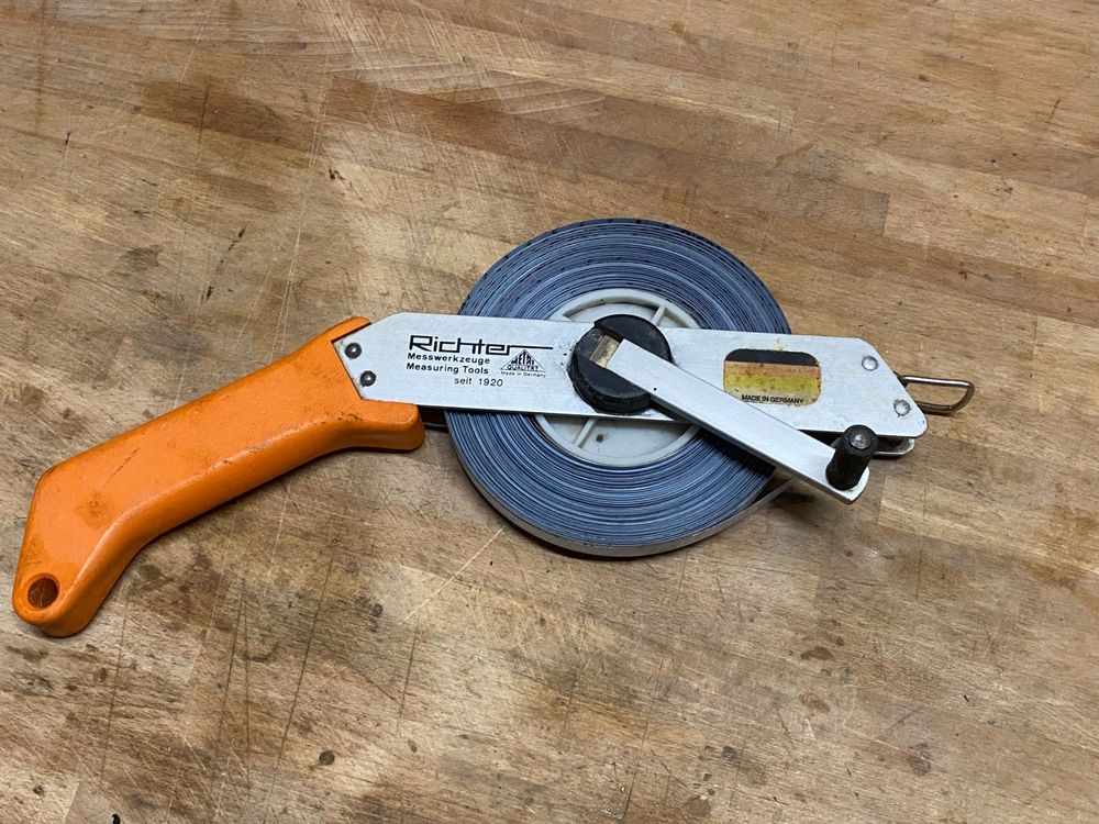 Messband / Massband / Stahlbandmass / Rollenbandmass / 30 m | Kaufen ...