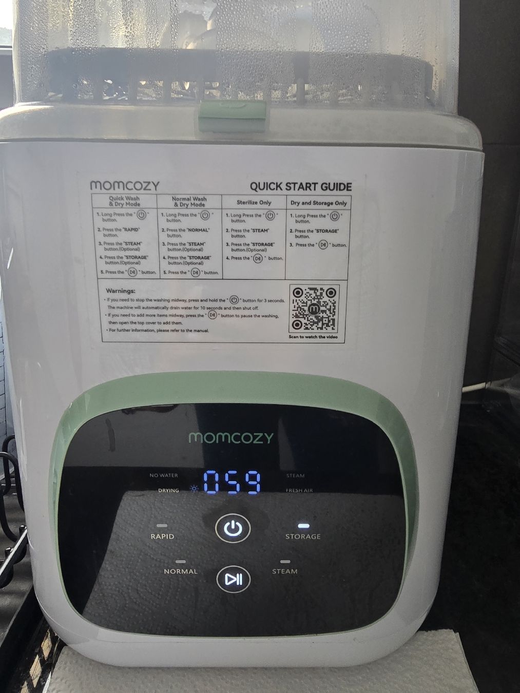 Machine à laver et stériliser pour bébés - momcozy (D'occasion) à ...