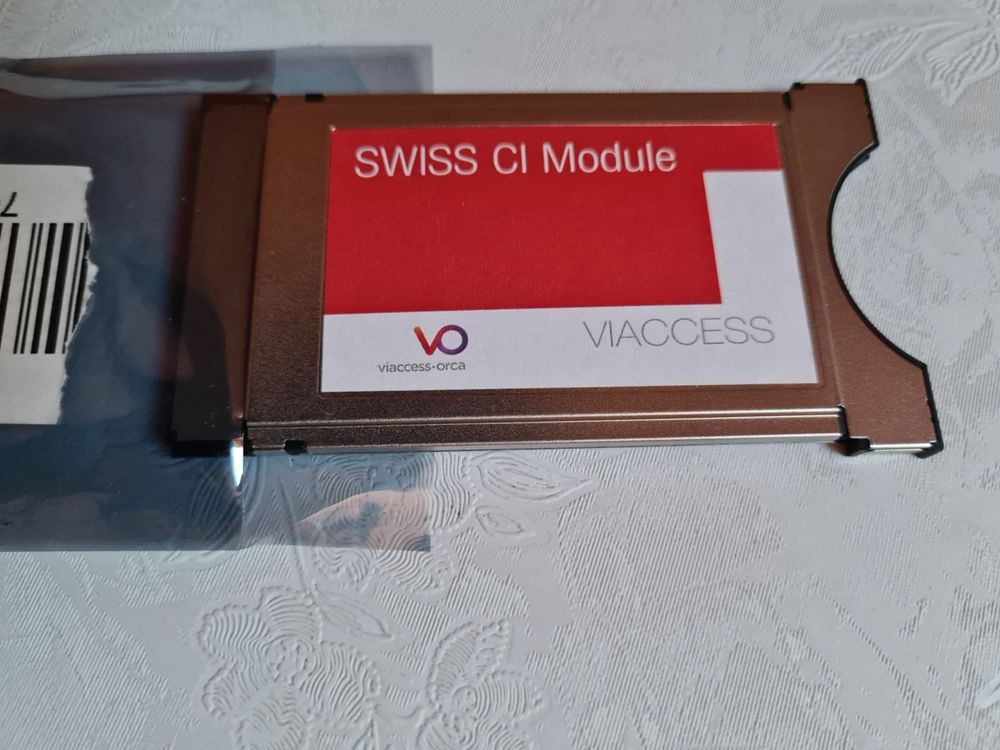 Swiss CI Module Für Viaccess Verschlüsselung! (Gebraucht) in Frutigen ...