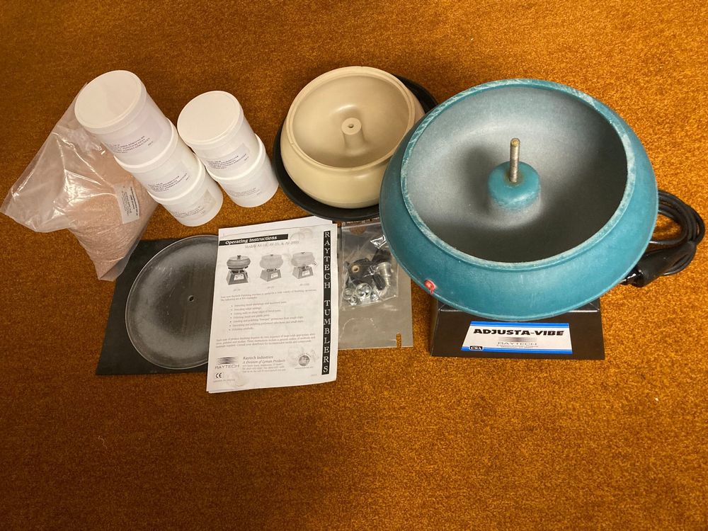 Spirator / Rüttelmaschine von Raytech - Adjusta-Vibe AV-18 (Gebraucht ...