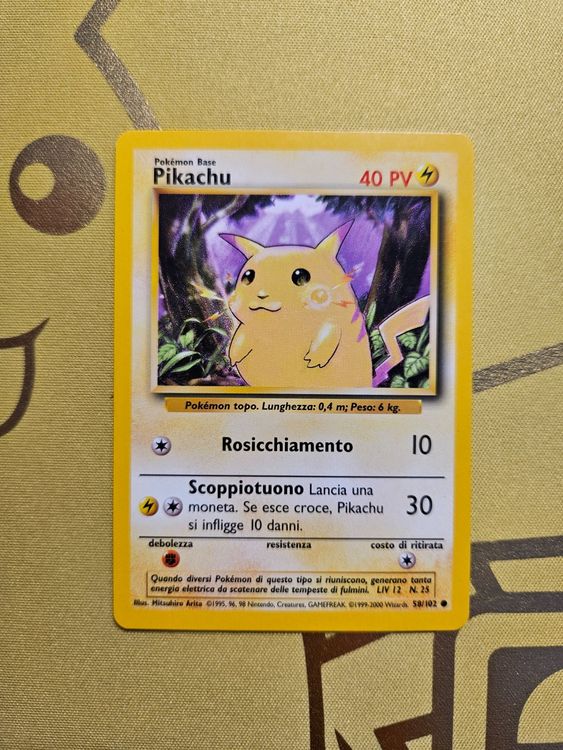 Base Set - Pikachu (Gebraucht) in Bellinzona für CHF 2 – mit Lieferung ...