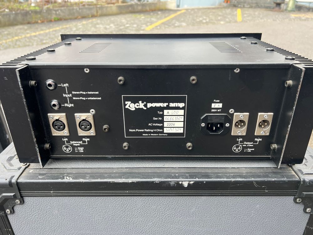 PA Anlage - Zeck 4 Boxen, 2 Monitore, Sub Woofer (Gebraucht) in St ...