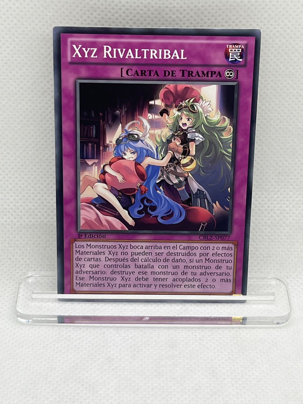 Yu-Gi-Oh! Xyz Rivaltribal - Seltene Karte - Top Zustand! (Gebraucht) in ...