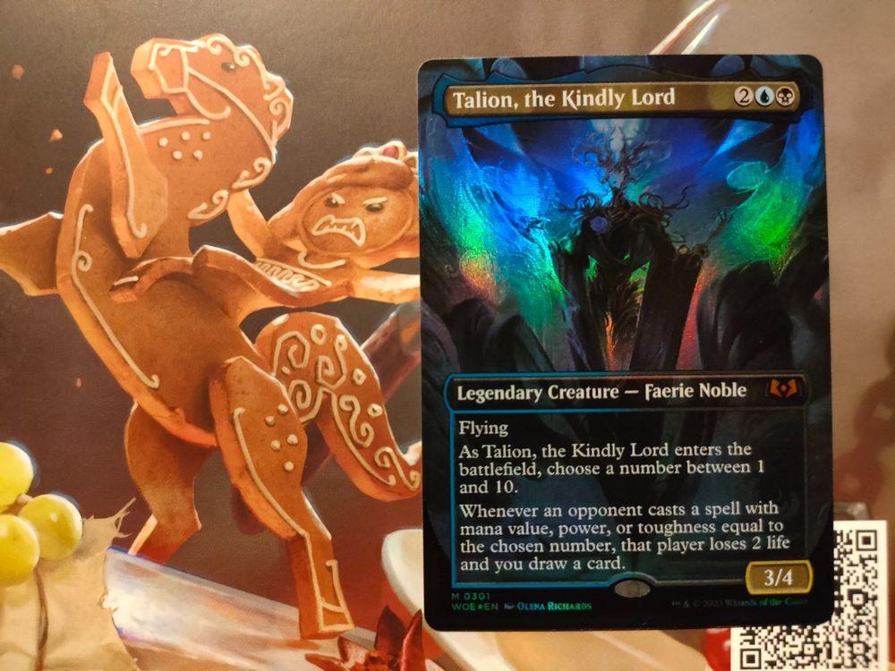 MTG - Talion, the Kindly Lord - WOE 0301 - Mythic Rare -Foil (Neu ...