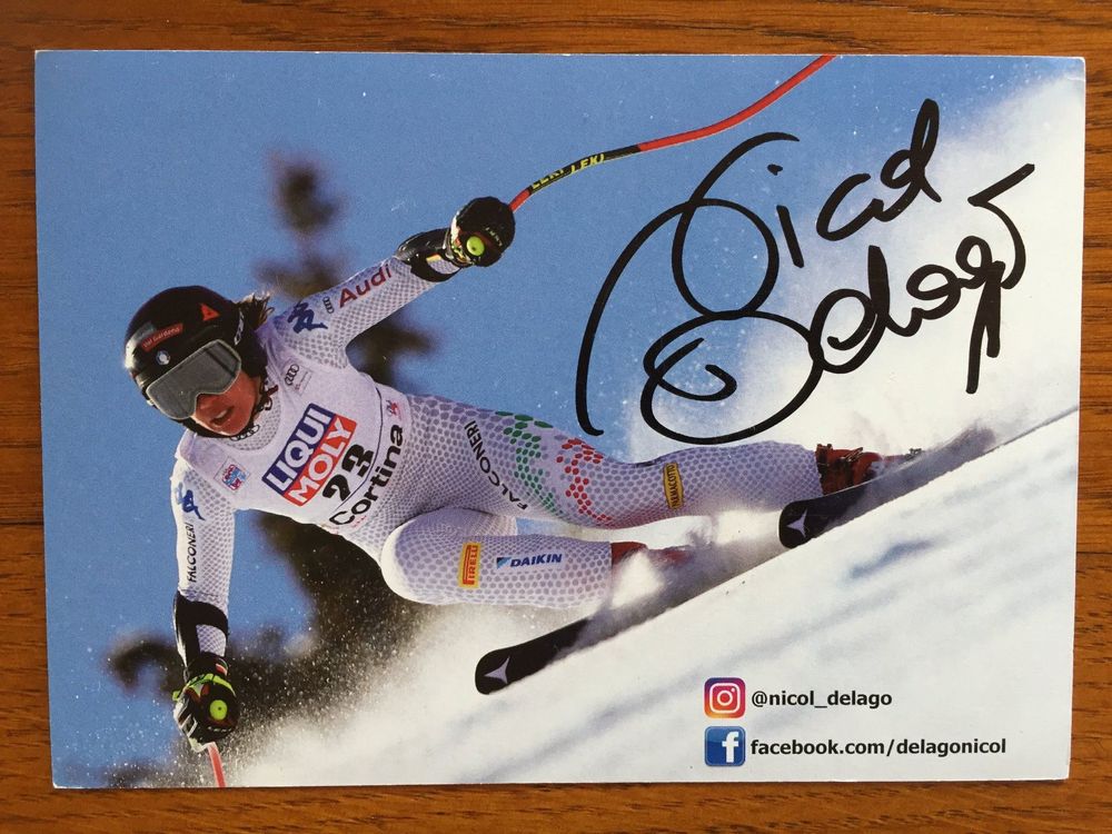 Nicol Delago / orig. AK (Neu (gemäss Beschreibung)) in Lovens für CHF 5 ...
