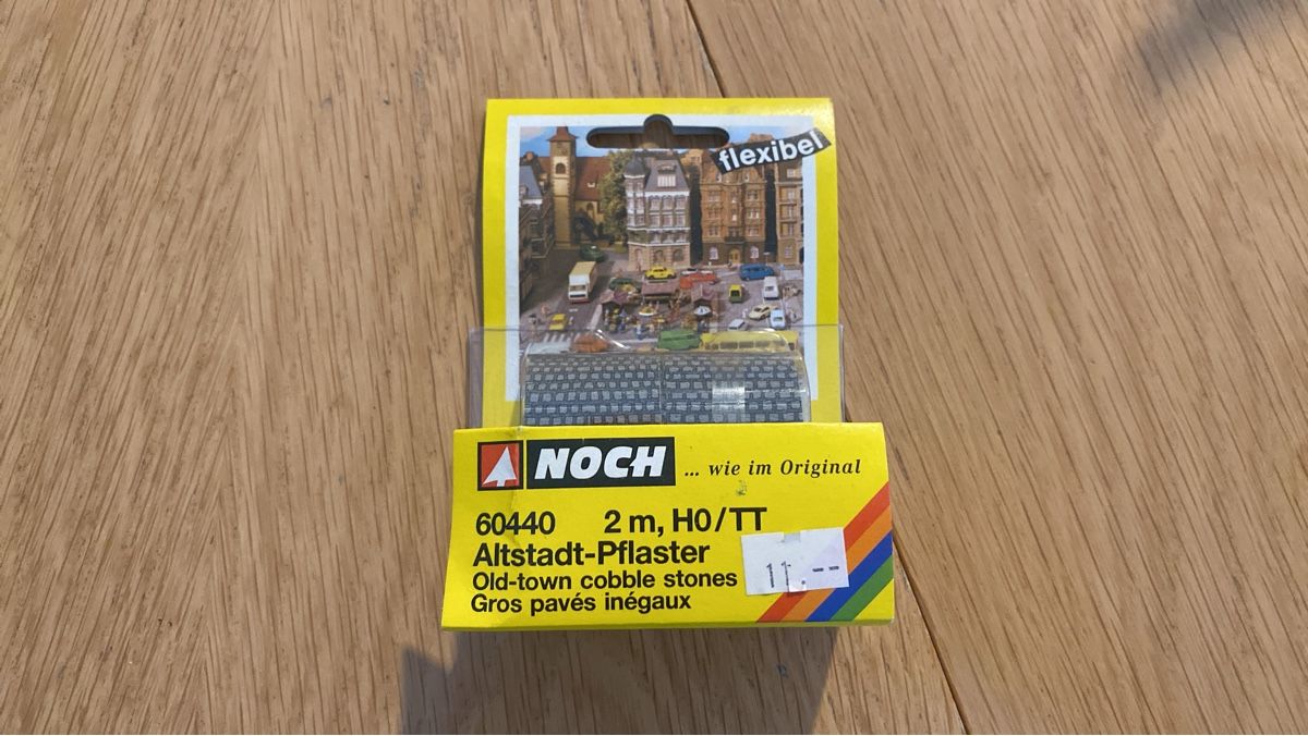 NOCH 60440, Altstadt-Pflaster, 2m, H0/TT, Originalverpackt (Neu und ...