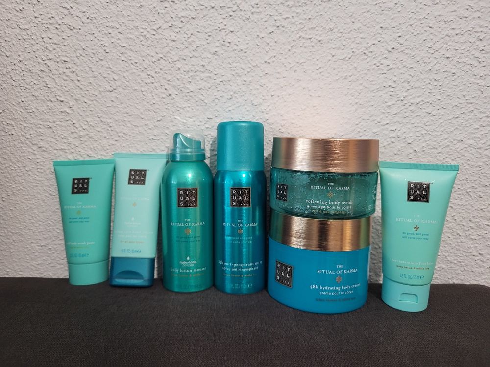 Rituals Karma XXL Set Handcreme Body Lotion Deo Scrub Foot (Neu und ...