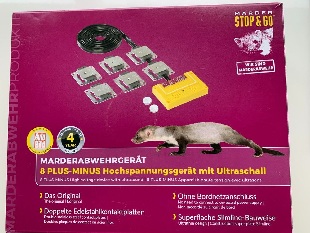 Marder Stop And Go Batteriewechsel