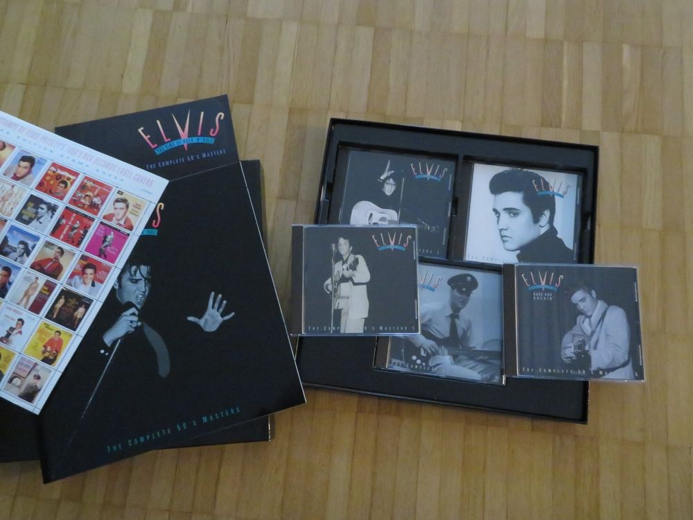 ELVIS PRESLEY 5CD BOX NEU THE KING OF ROCK N ROLL 50S MASTER (Neu und ...