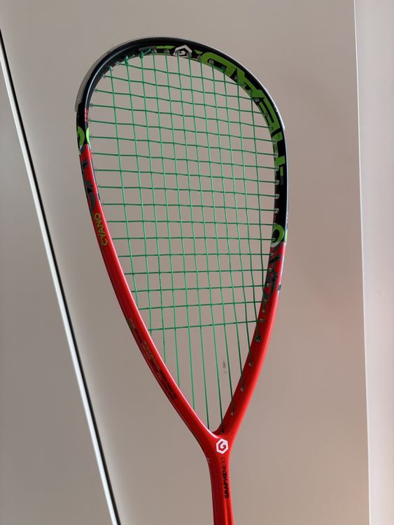 Head Graphene Cyano 115 Squash Schläger - Top Zustand! (Gebraucht) in ...
