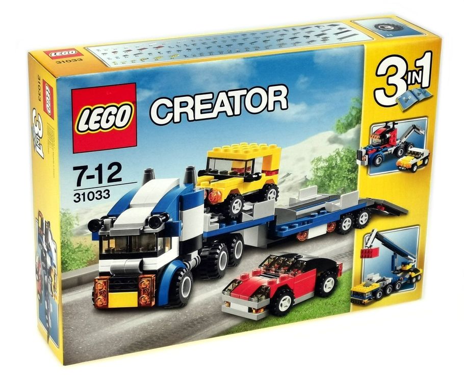 Lego Creator 3 in 1 Vehicle Transporter 31033 | Kaufen auf Ricardo