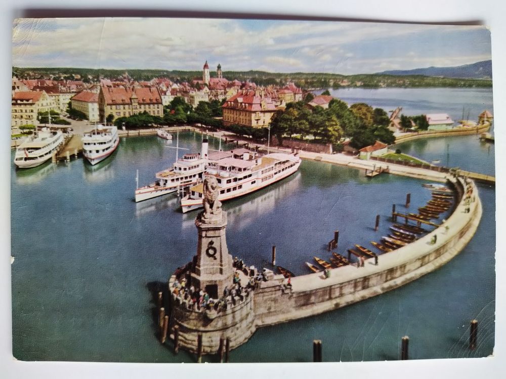 Lindau im Bodensee, Schiff, datiert 1952 (Gebraucht) in Ohmstal für CHF 3 – mit Lieferung auf ...
