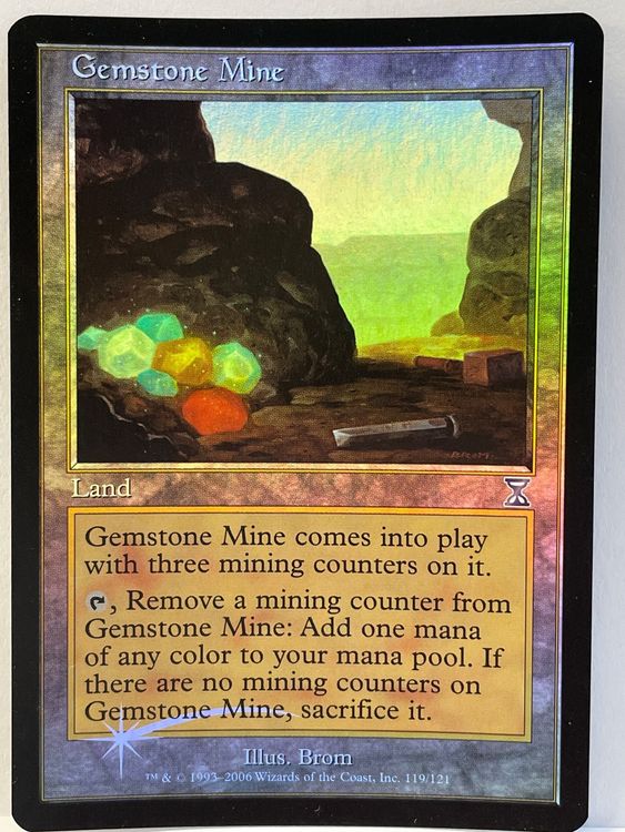 Magic The Gathering - Gemstone Mine (Foil Version) (Neu (gemäss Beschreibung)) in Reinach BL für ...