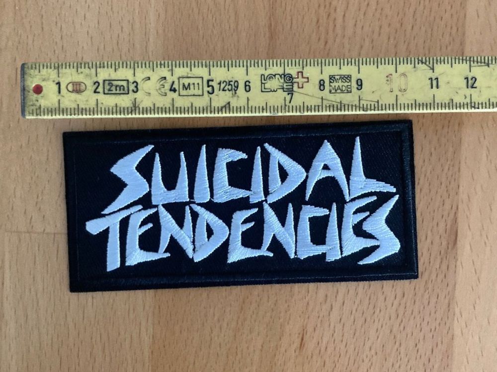Suicidal Tendencies Patch Sticker Aufnäher Metal Rock Band (Neu (gemäss ...