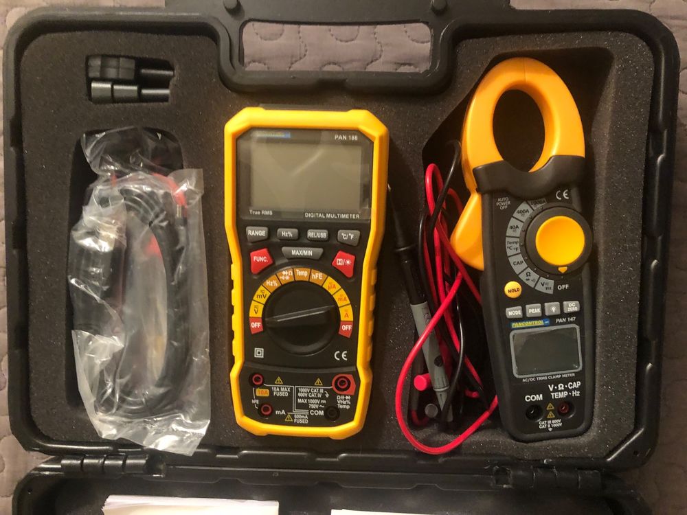 Multimeter Pan 188 und Stromzange Pan 147 (Pancontrol) (Gebraucht) in ...