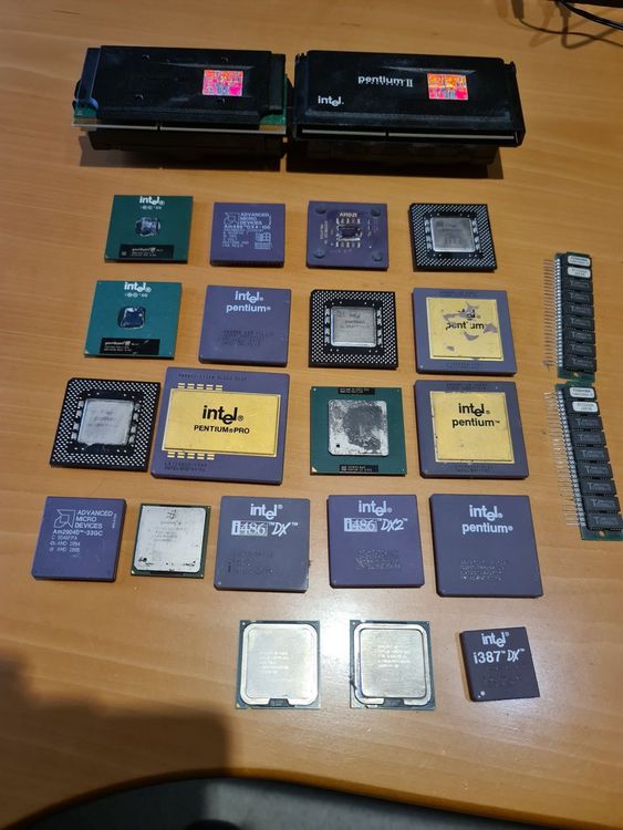 Alte CPU Sammlung (Intel & AMD) | Kaufen auf Ricardo