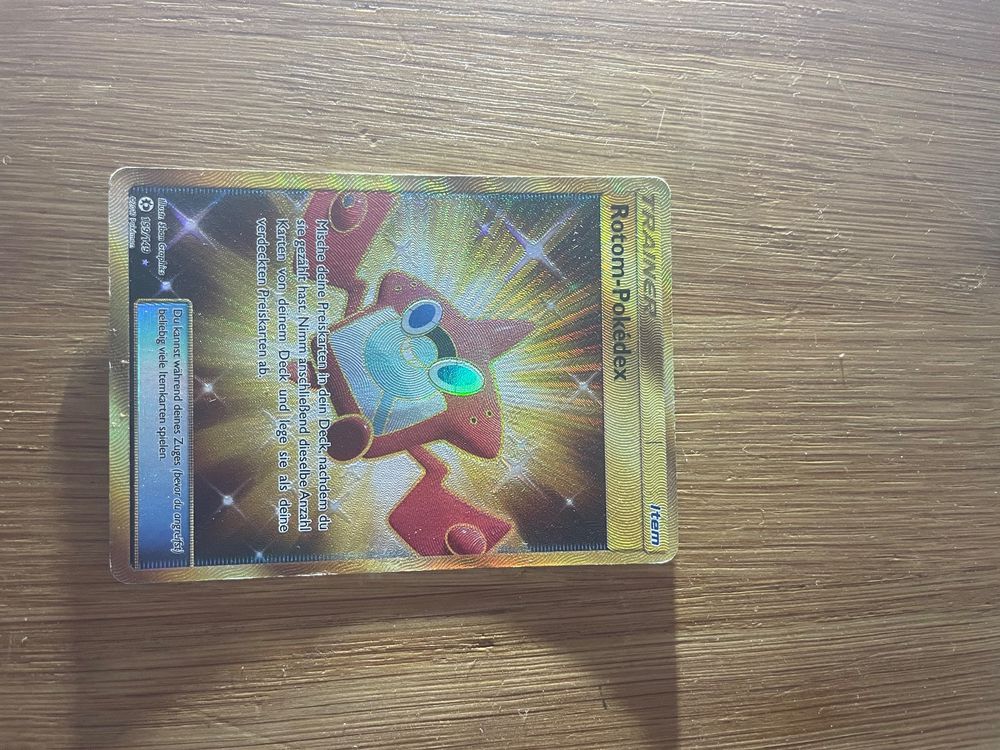 Pokemon karte Rotom Pokedex gold (Gebraucht) in Adliswil für CHF 4 ...