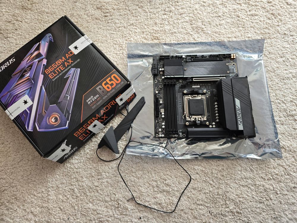Gigabyte GBT AMD AM5 B650M AORUS ELITE AX (Neu (gemäss Beschreibung)) in Bubikon für CHF 120 ...