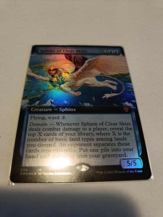 Mtg Sphinx of Clear Skies FOIL Borderless | Kaufen auf Ricardo