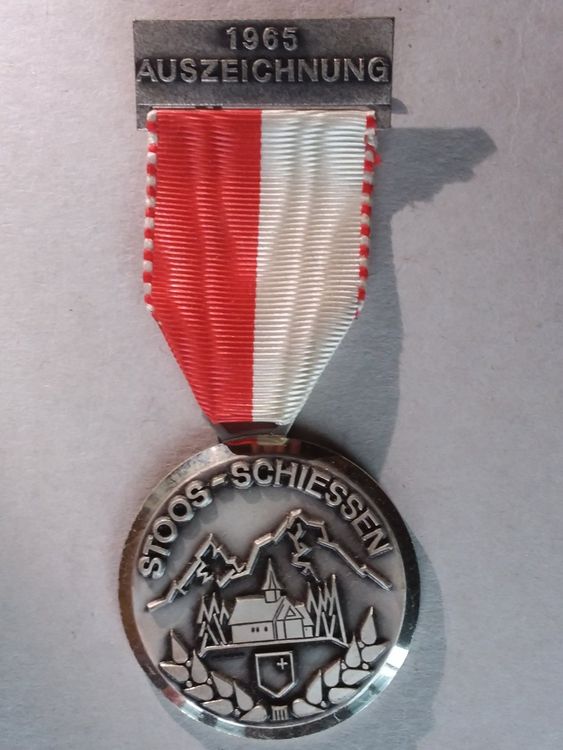 Stoos Schiessen 1965 Auszeichnung Kranz (Gebraucht) in Heimiswil für ...