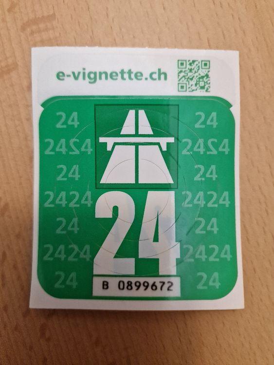 Autobahnvignette 2024 | Kaufen auf Ricardo
