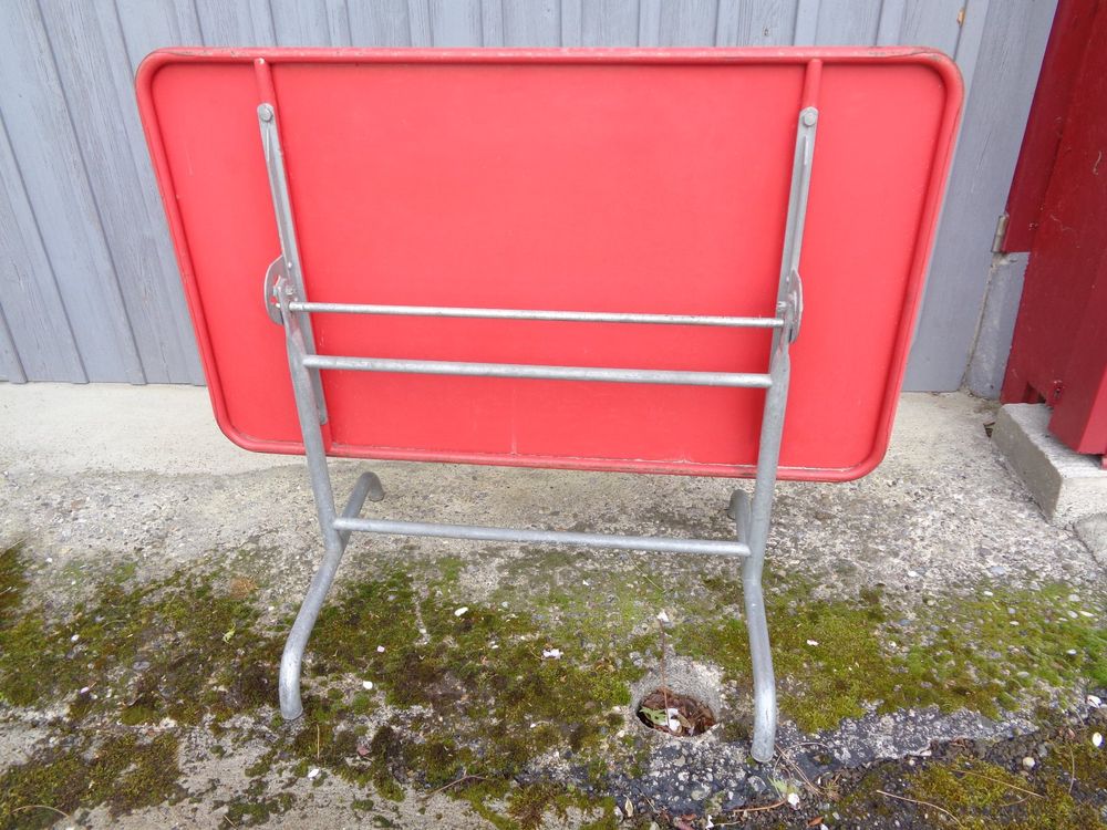 BIGLA TISCH BLECHTISCH GARTENTISCH DESIGNKLASSIKER 60 ER J (D'occasion) à Henggart pour CHF 265 ...