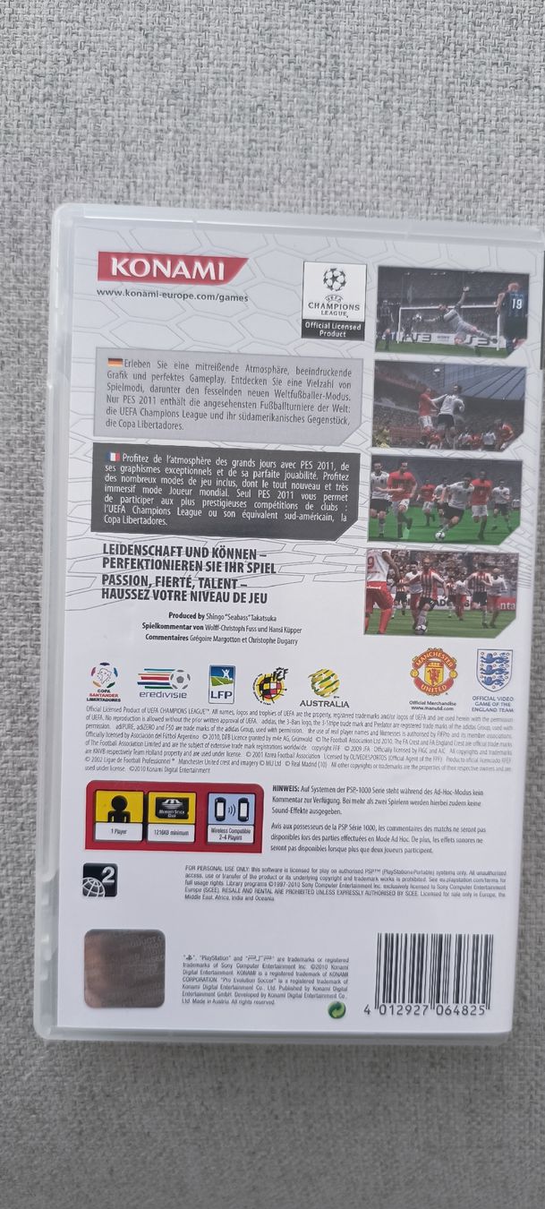 PES 2011 PSP - Pro Evolution Soccer (Gebraucht) in Basel für CHF 5 ...