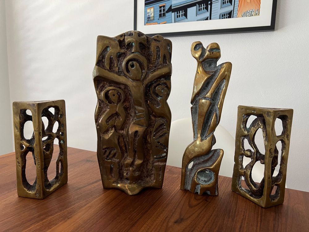 Itzik Ben Shalom Bronze jüdische Skulpturen Set (Gebraucht) in für CHF ...