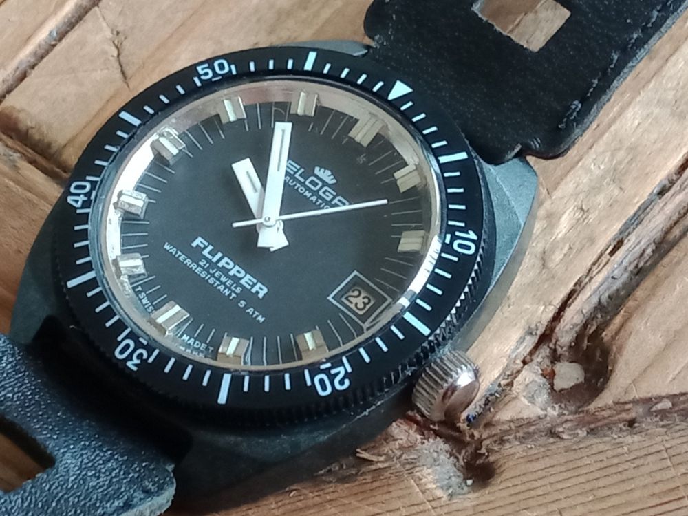 Flipper Taucher eloga Uhr autmatic (Gebraucht) in Dübendorf für CHF 114 ...