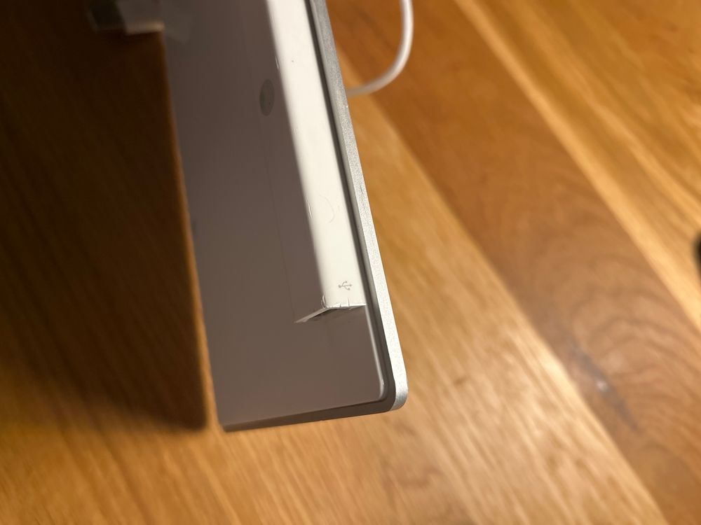 Clavier Apple Magic Keyboard avec pavé numérique - État (Gebraucht) in ...