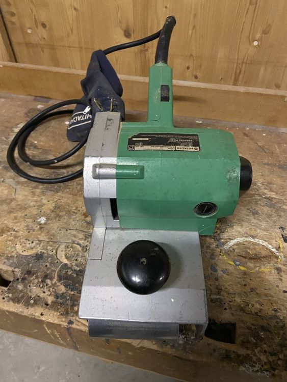 Hitachi Bandschleifer SB-110 - Profiqualität für Heimwerker! (Gebraucht ...