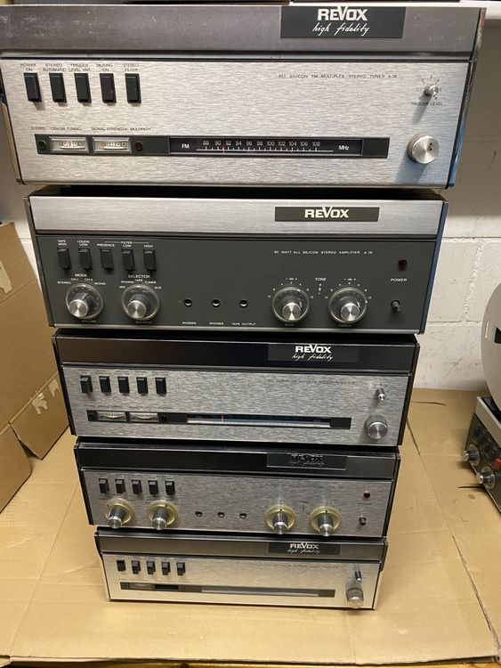 Revox A77/A78/A76/A50 /Boxen/Anleitungen | Kaufen auf Ricardo