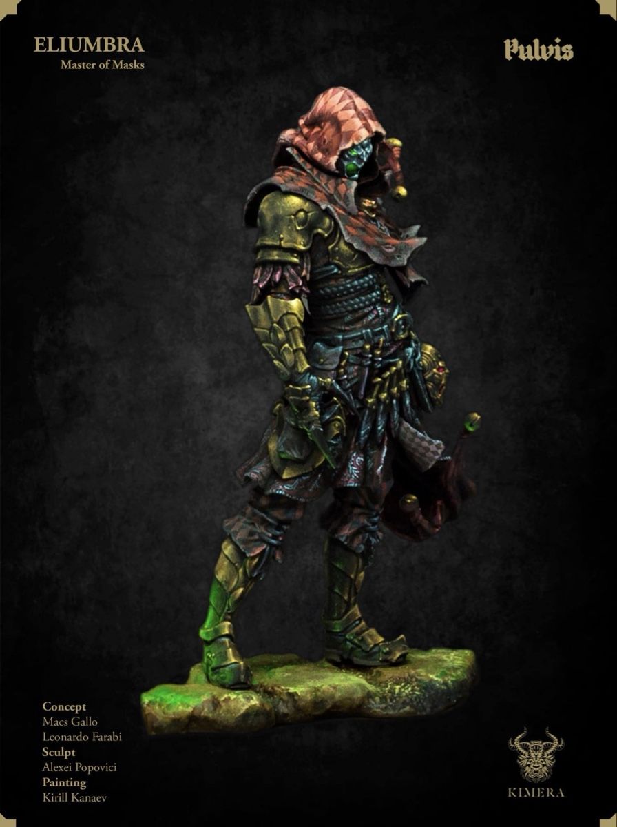 KIMERA Models ELIUMBRA Master of Masks Pulvis Miniature! (Neu (gemäss ...