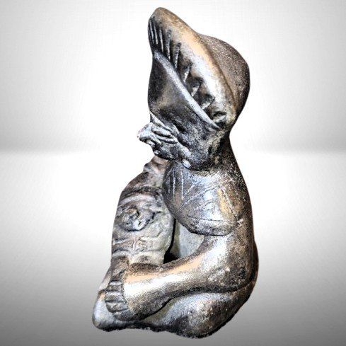 🗿 Mutterliebe in Ton – Antike Figur aus Peru? 💞 (D'occasion) à Saland ...