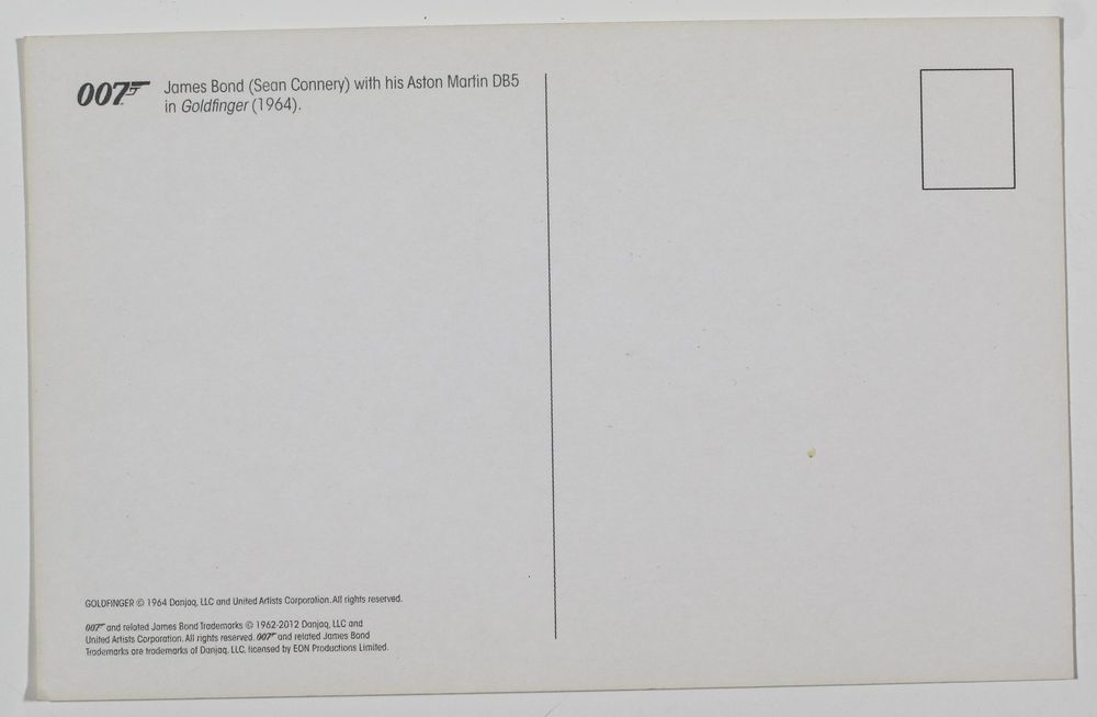 Postkarte James Bond 007 Sean Connery Furka Pass RAR! (Neu (gemäss ...