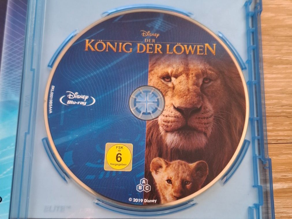 Blu-Ray-Disc: Der König der Löwen - Live-Action Version (Gebraucht) in ...