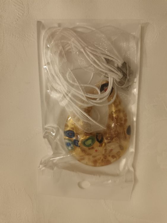 Neu! Hübsche original Murano Glas Kette, Gold und farbig (Neu und originalverpackt) in Binz für ...