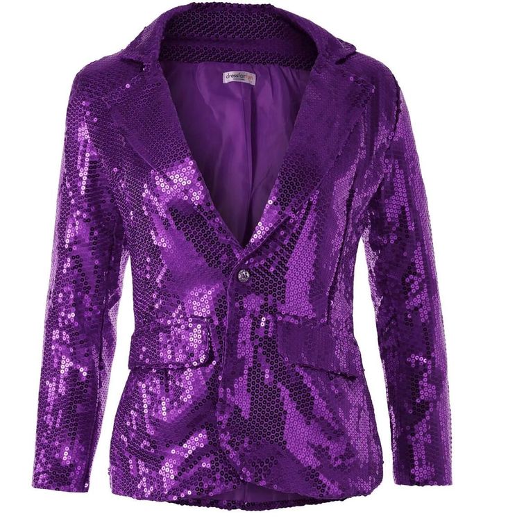 Pailletten-Jackett Damen lila L (Neu (gemäss Beschreibung)) in ...