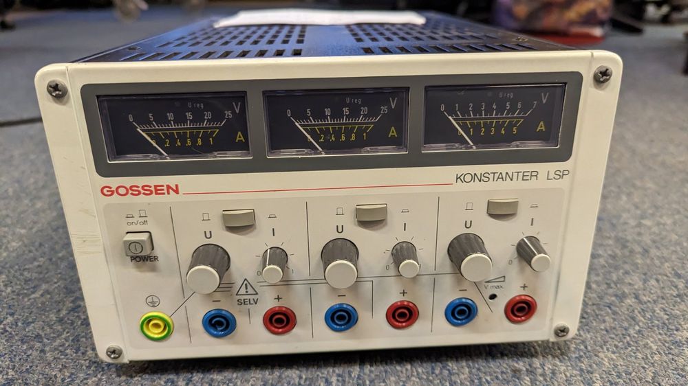 Gossen: Profesionelles Labornetzgerät für Elektronik Bastler | Kaufen ...