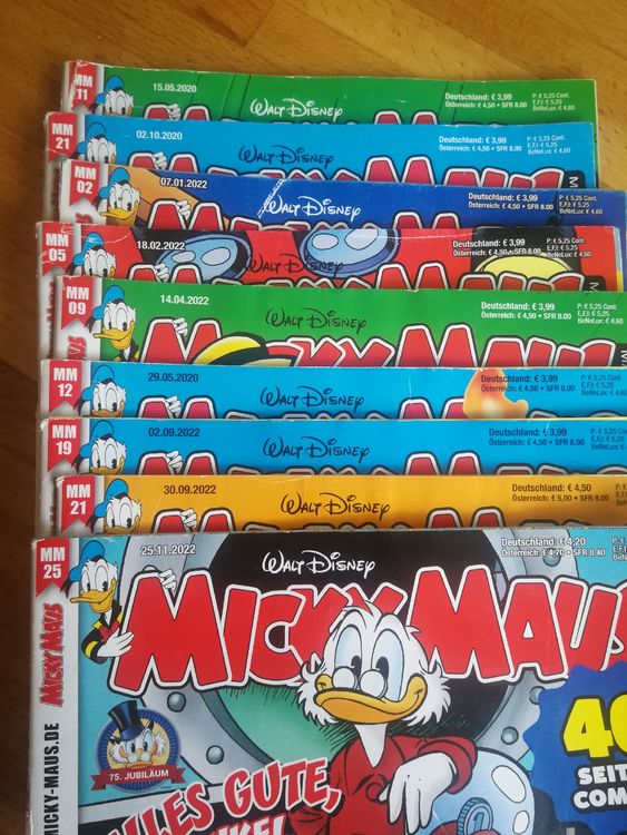 9 Mickey Maus Hefte | Kaufen auf Ricardo