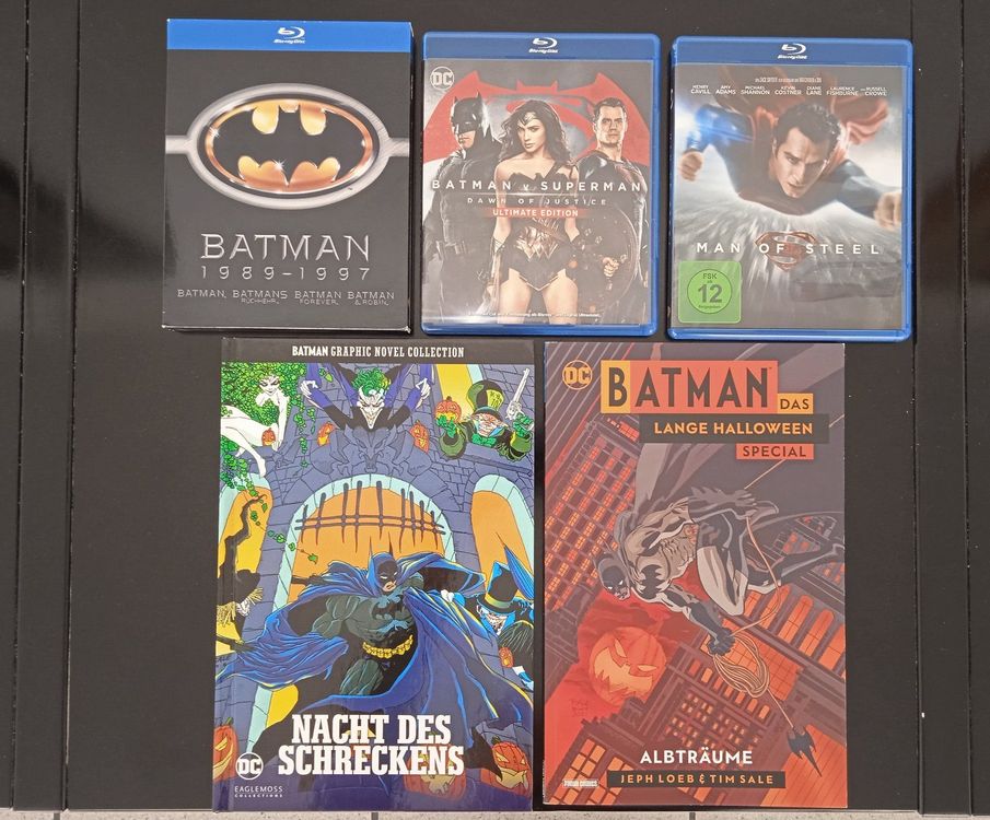 Batman Collection (Blu-rays) + 2 Comics | Kaufen auf Ricardo