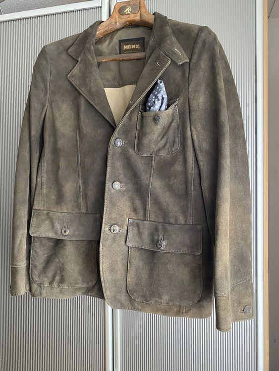 Hirschlederjacke für Herren von Meindl (Neu (gemäss Beschreibung)) in ...
