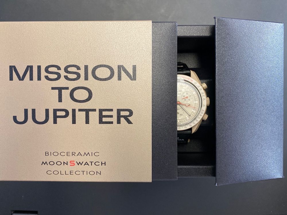MoonSwatch Mission To Jupiter, Omega X Swatch | Kaufen auf Ricardo