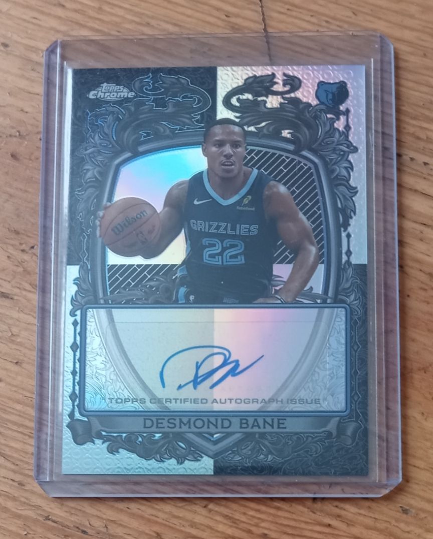 Desmond Bane Topps Chrome auto NBA card (Neuf (Voir description)) à ...