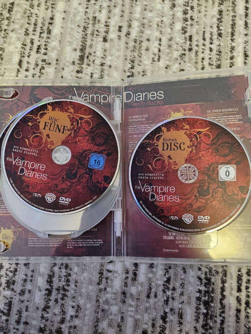 The Vampire Diaries - Staffel 1 DVD, Top Zustand! (Neu (gemäss ...