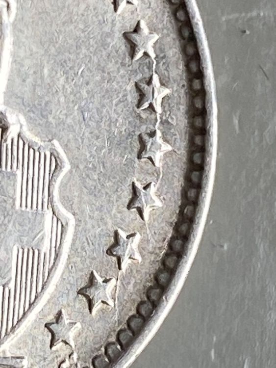 2 Franken Abart mit Stempelriss (Gebraucht) in Zürich für CHF 8.5 – mit Lieferung auf Ricardo kaufen