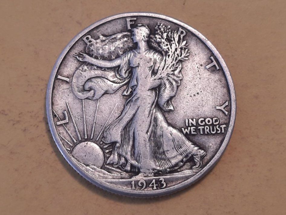 USA Half Dollar Walking Liberty 1943 D Silber (Gebraucht) in Buchs SG ...